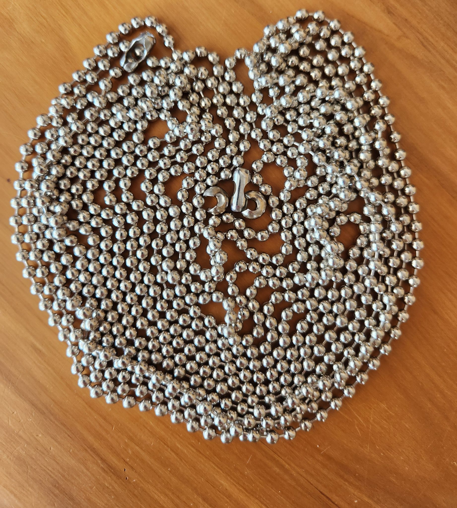 Roller Blind - Control Chain Stainless - 2.5 metre (#33) - NZ Blinds